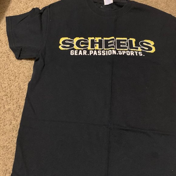 Gildan | Shirts & Tops | Black Scheels Gear Passion Sports Tshirt Kids ...